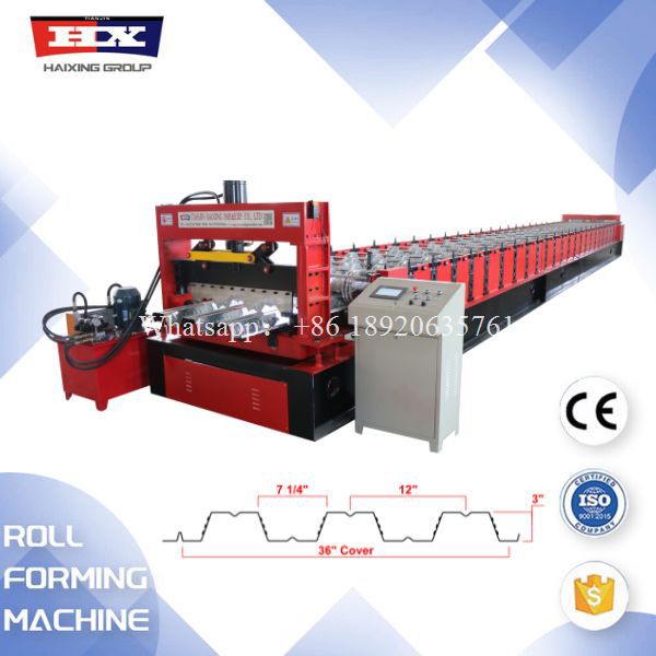 3.0'' composite steel floor decking roll forming machine