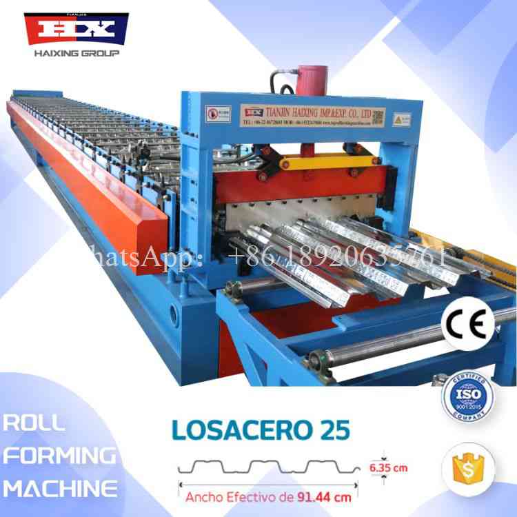 Maquina Placa Colaborante Instadeck Losacero 25 | Formadora